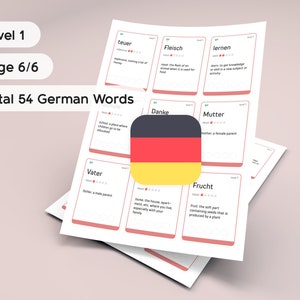 Printable German Flashcards | Montessori Cards for Adults and Kids ...