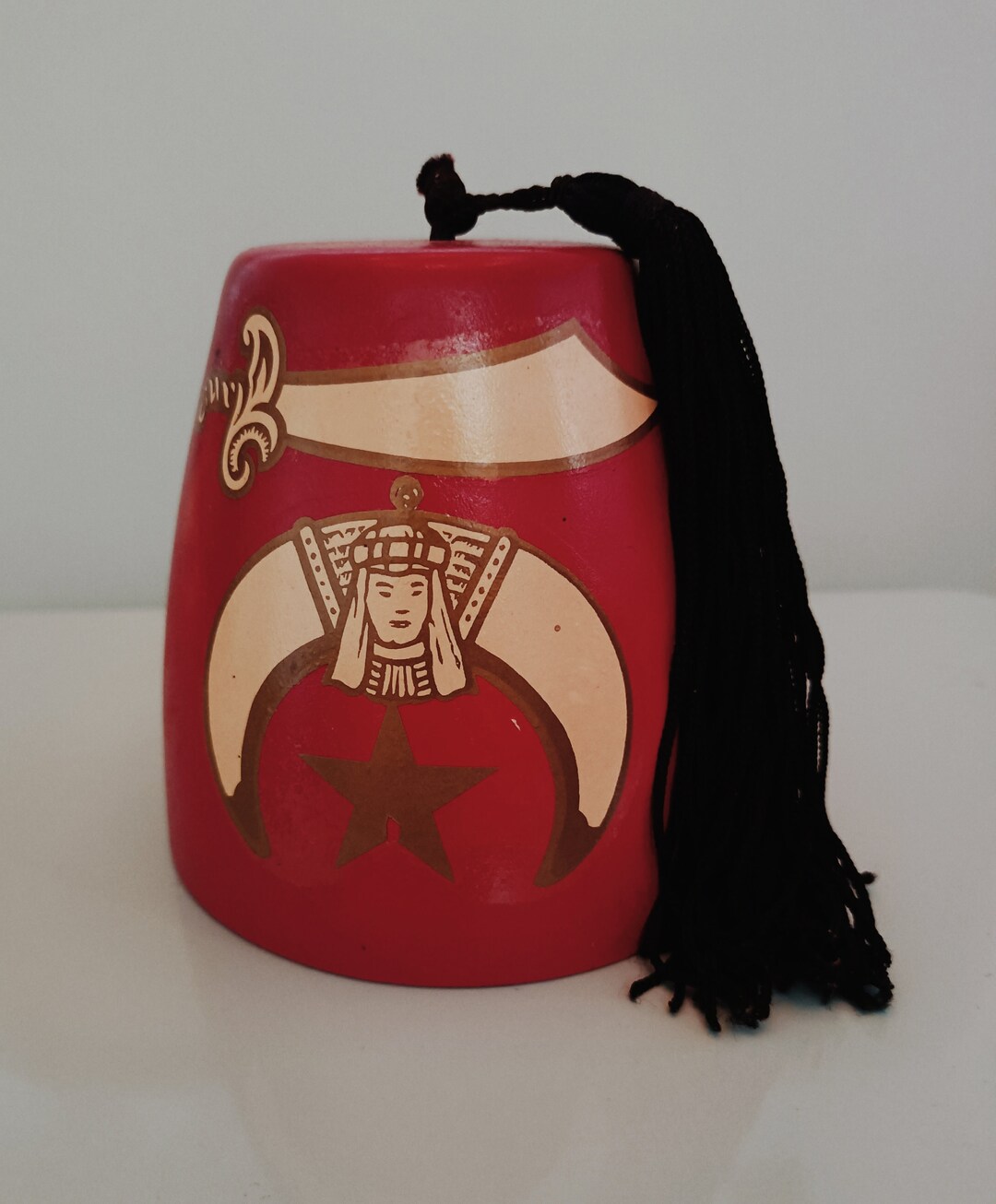 Vintage Ceramic Masonic Fez - Etsy
