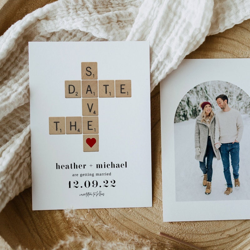 Scrabble Wedding - Etsy