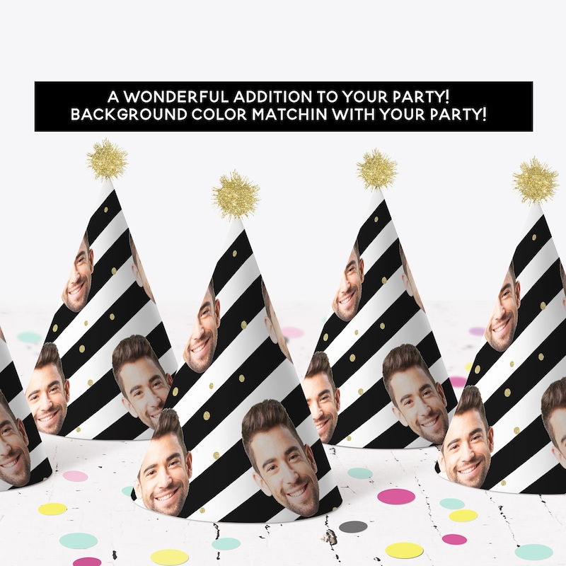 Custom Paper Party Hats - Etsy