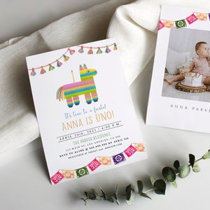 First Fiesta Birthday Invitation Fiesta Birthday Invitation - Etsy