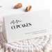 Buffet Card Template, Minimalist Buffet Card, Modern Wedding Buffets ...