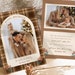 Bohemian Holiday Card Template, Hygge Modern Boho Photo Christmas Card ...