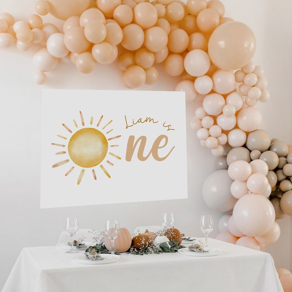 Here Comes the Sun Backdrop - Etsy