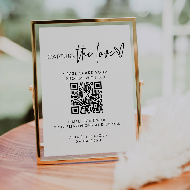 Qr Code Sign - Etsy