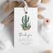 Cactus Favor Tag Template, Cactus Wedding Favor Tag, Cactus Gift Tag ...