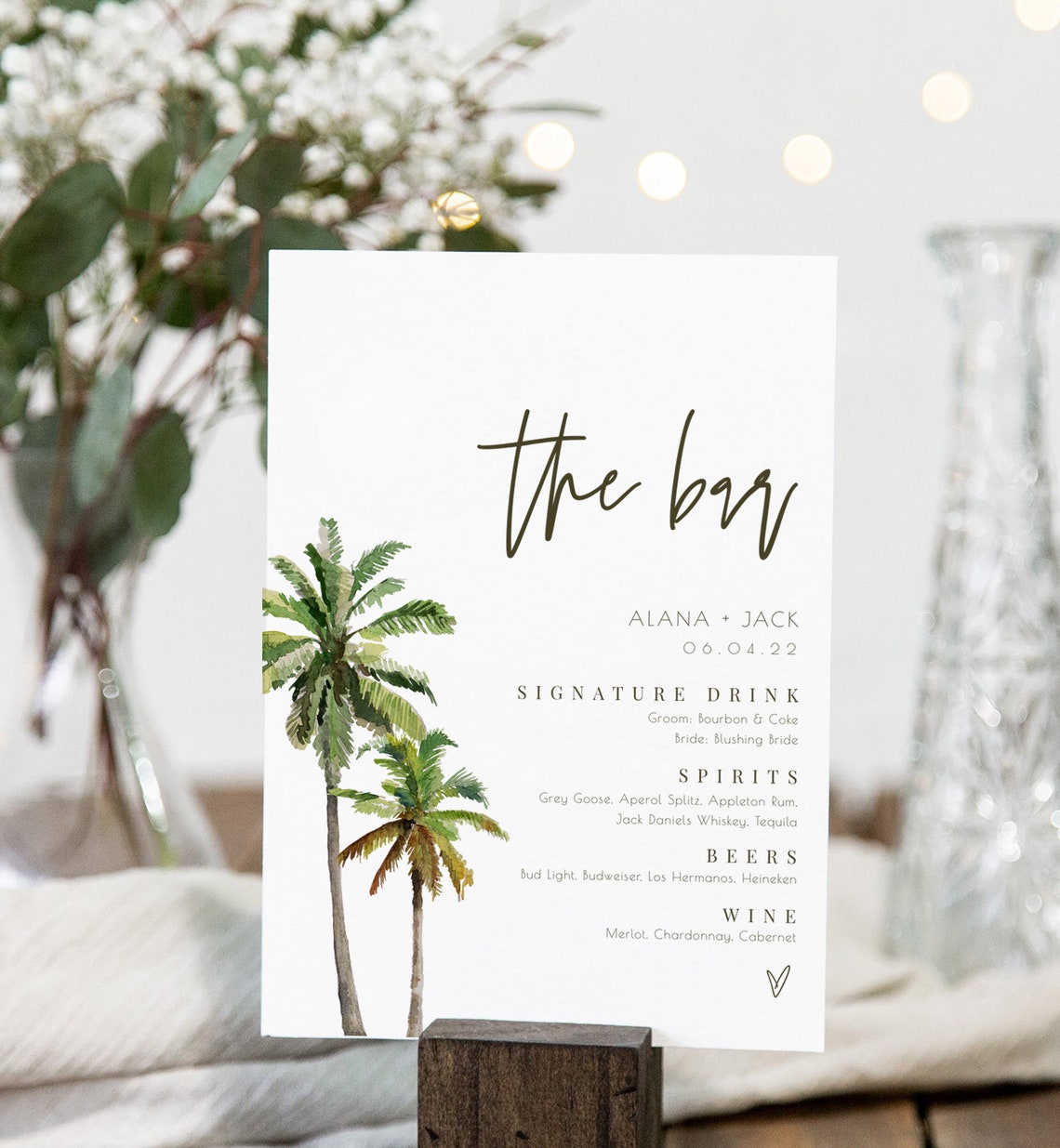Clairo | Tropical Bar Menu, Tropical Bar Menu Sign, Bar Menu Sign ...
