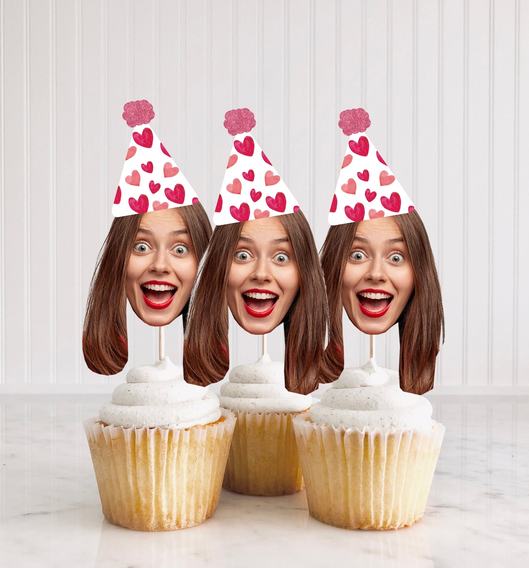 Valentines Day Cupcake Toppers, Little Sweetheart Cupcake Toppers ...