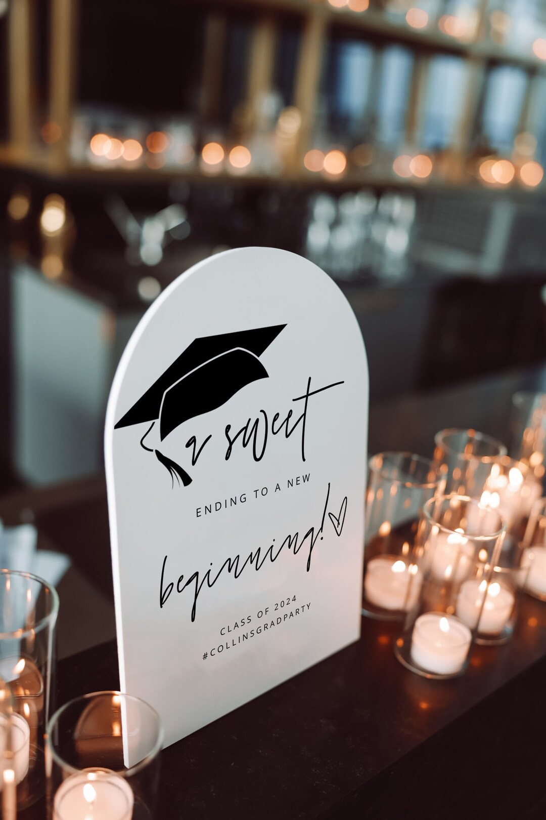 Graduation Dessert Table Sign, Graduation Treat Table Sign, A Sweet ...