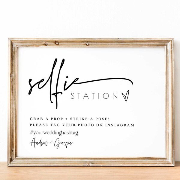 Photo Station Sign - Etsy