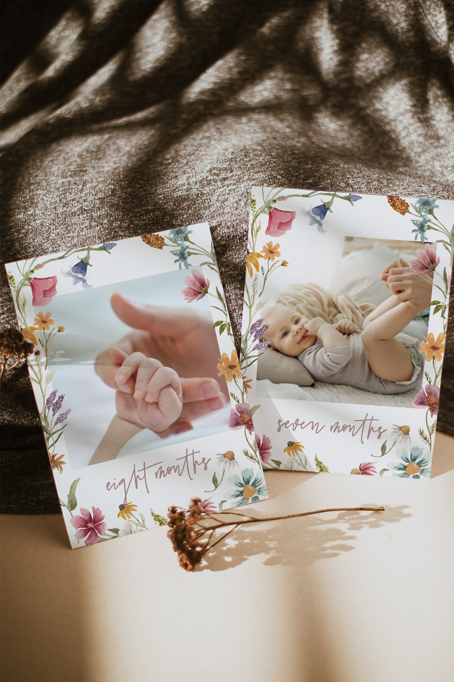 Wildflower First Year Photos Floral 1st Birthday Photo - Etsy