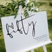 Fifty Birthday Welcome Sign Template Modern 50th Birthday - Etsy