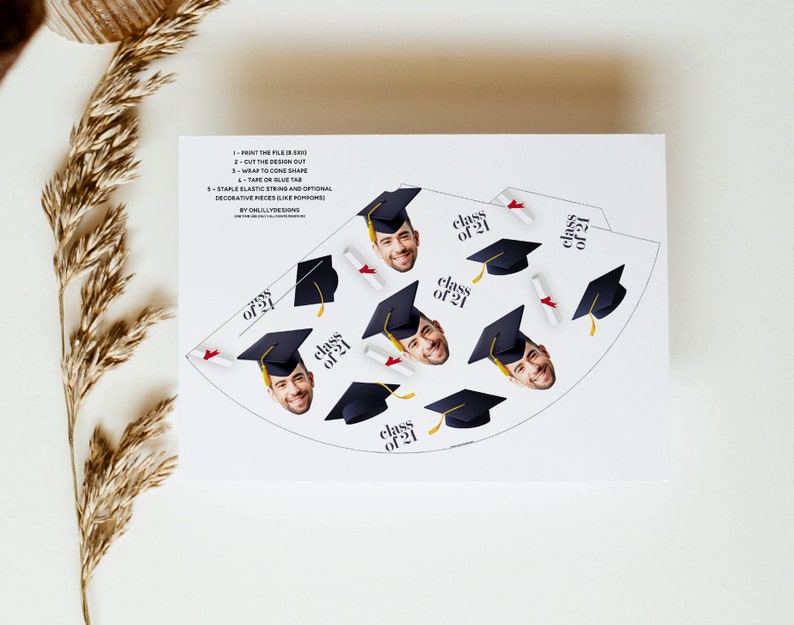 Graduation Party Hats Graduation Decorations 2022 Graduation - Etsy