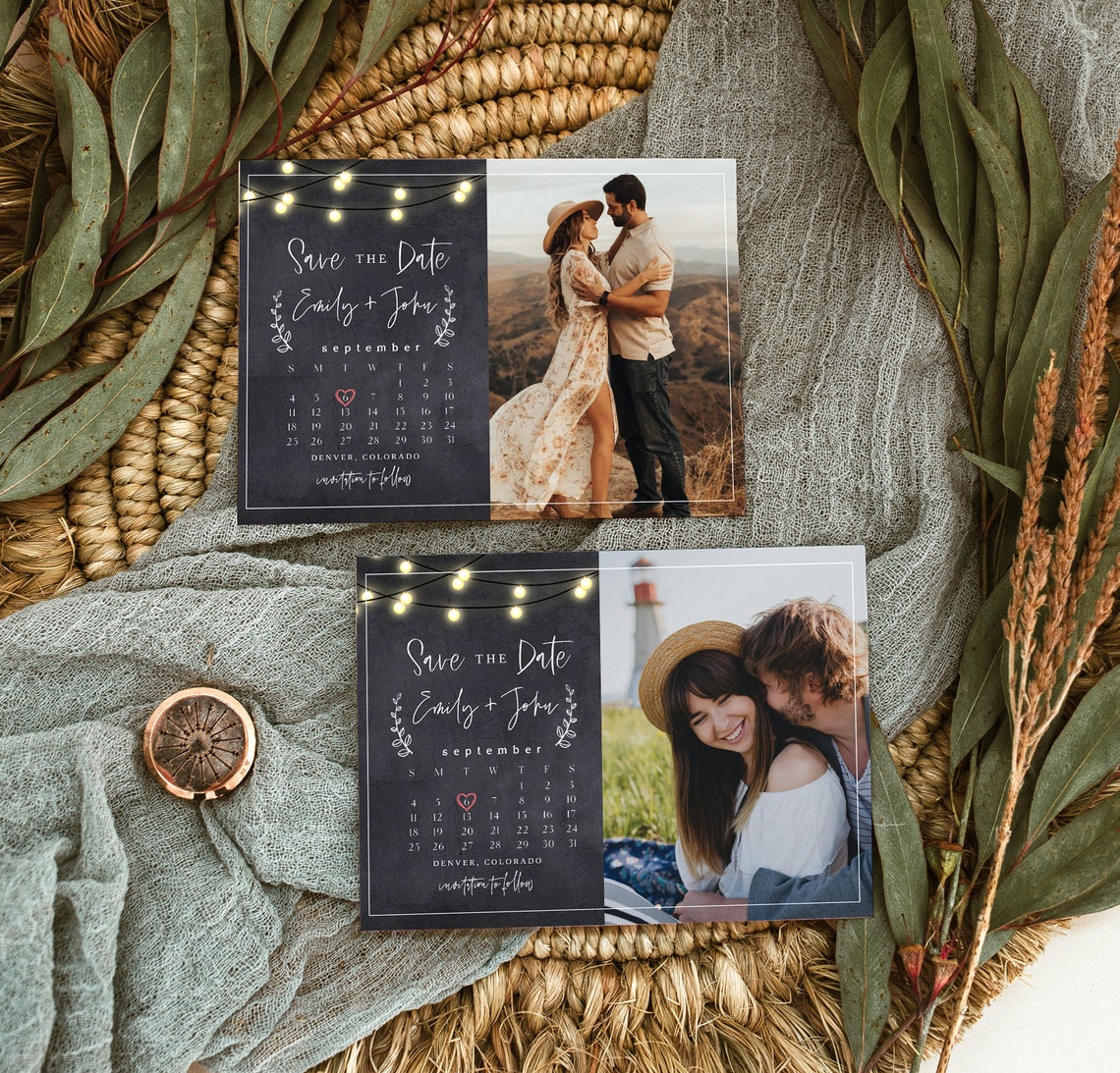 Save the Date Calendar Save the Date Printable Save the Date | Etsy