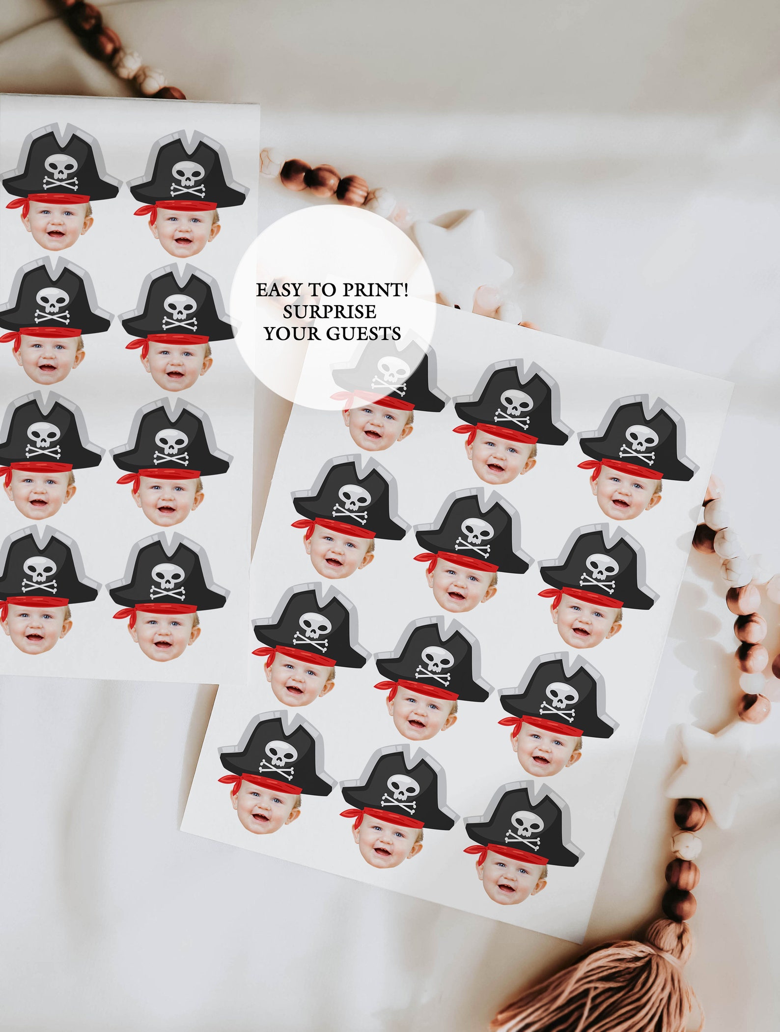 Pirate Cupcake Toppers Pirate Birthday Decorations Birthday - Etsy