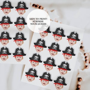 Pirate Cupcake Toppers, Pirate Birthday Decorations, Birthday Kids ...