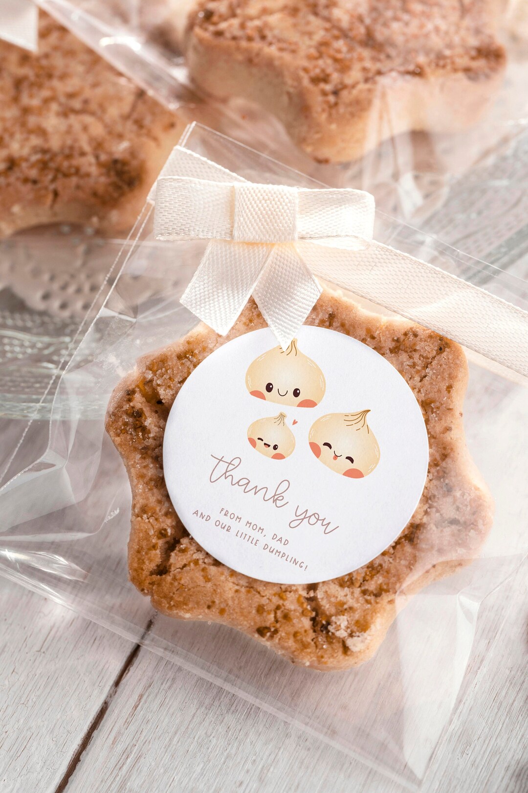 Dumpling Favor Tags Printable, Dumpling Baby Shower Favor Tags Editable ...