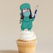 Surgeon Doctor Cupcake Toppers Graduation Printable, Anesthesiologist ...