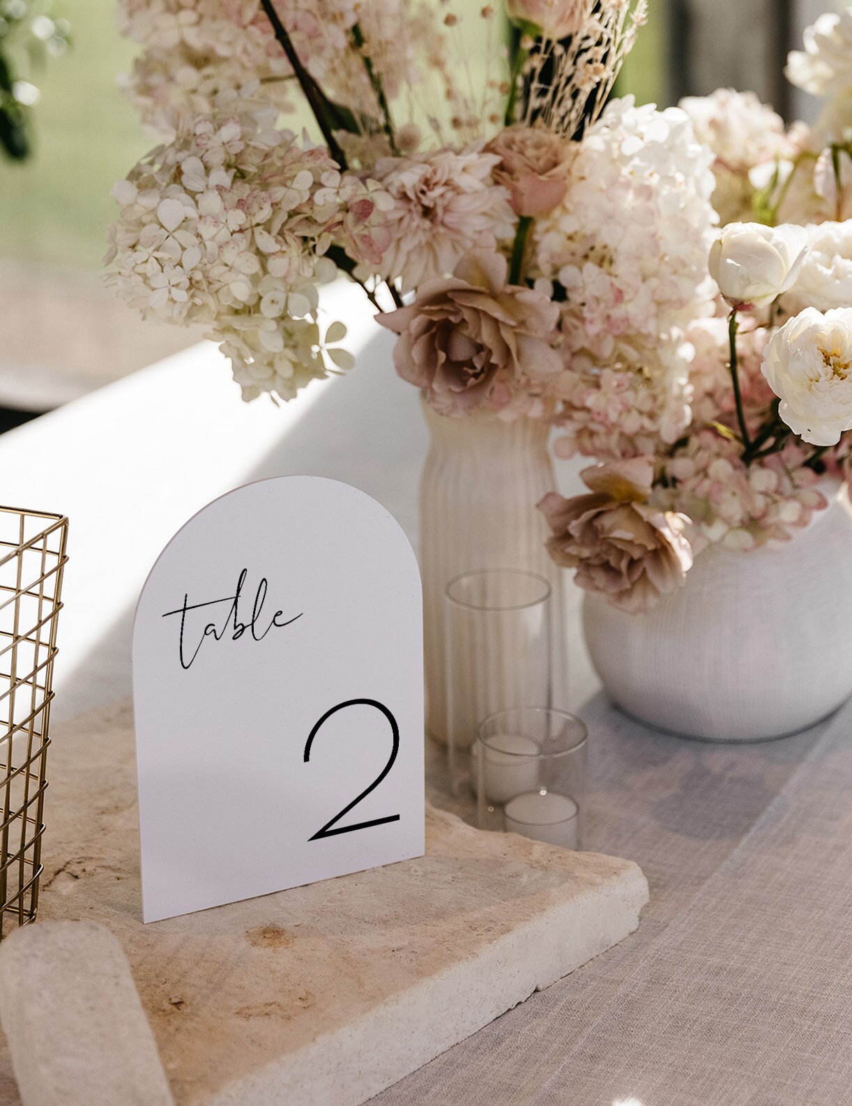Arch Table Numbers for Wedding Arched Table Numbers - Etsy