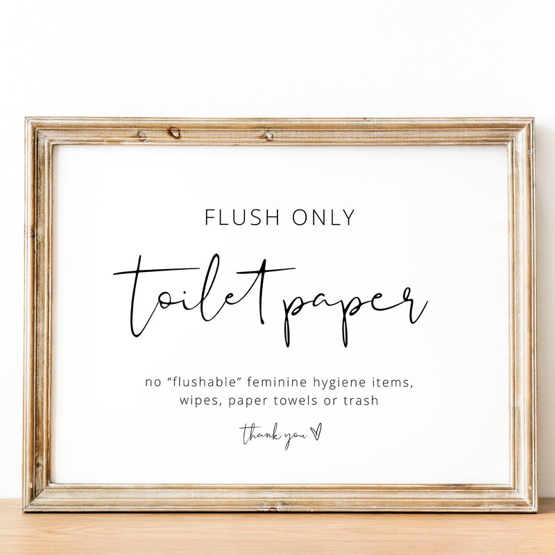 Do Not Use Bathroom Signs - Etsy