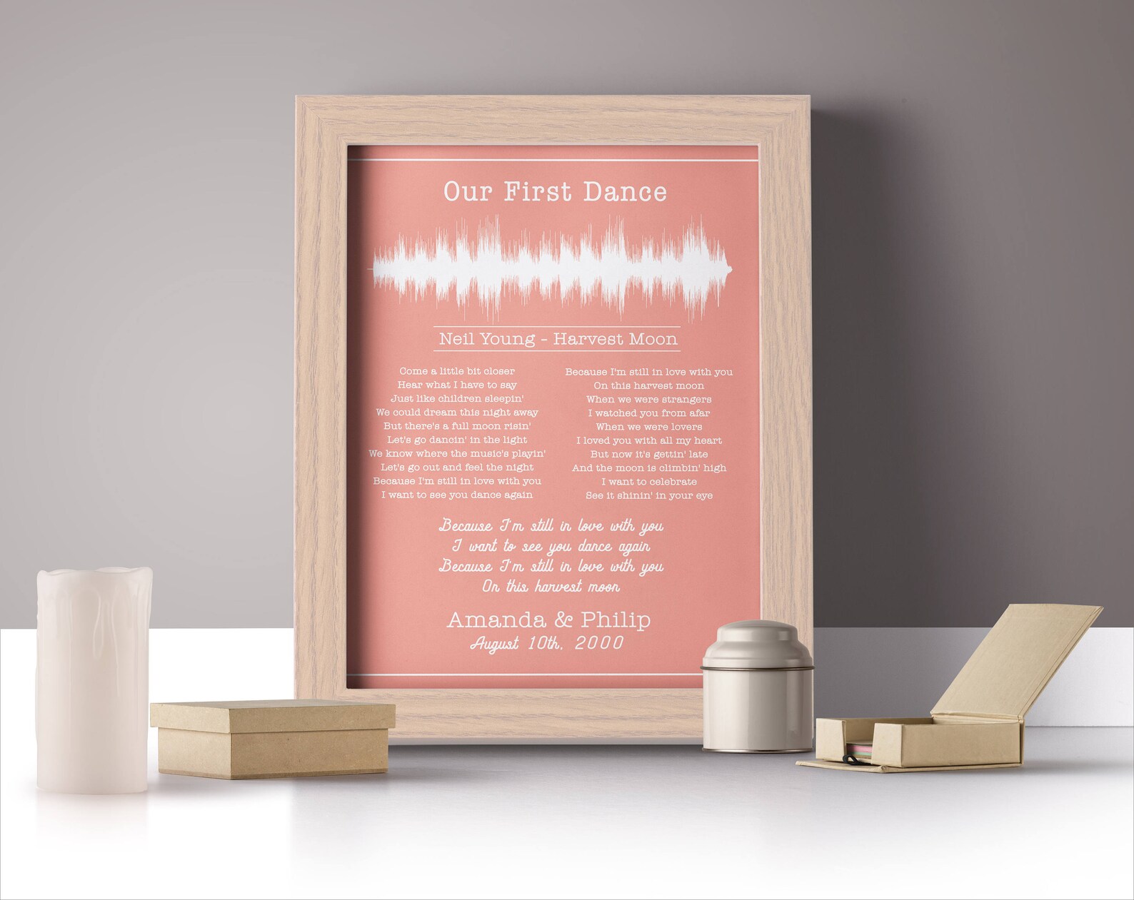 Wedding Sound Wave Printable Song Lyrics, First Dance Sound Wave ...