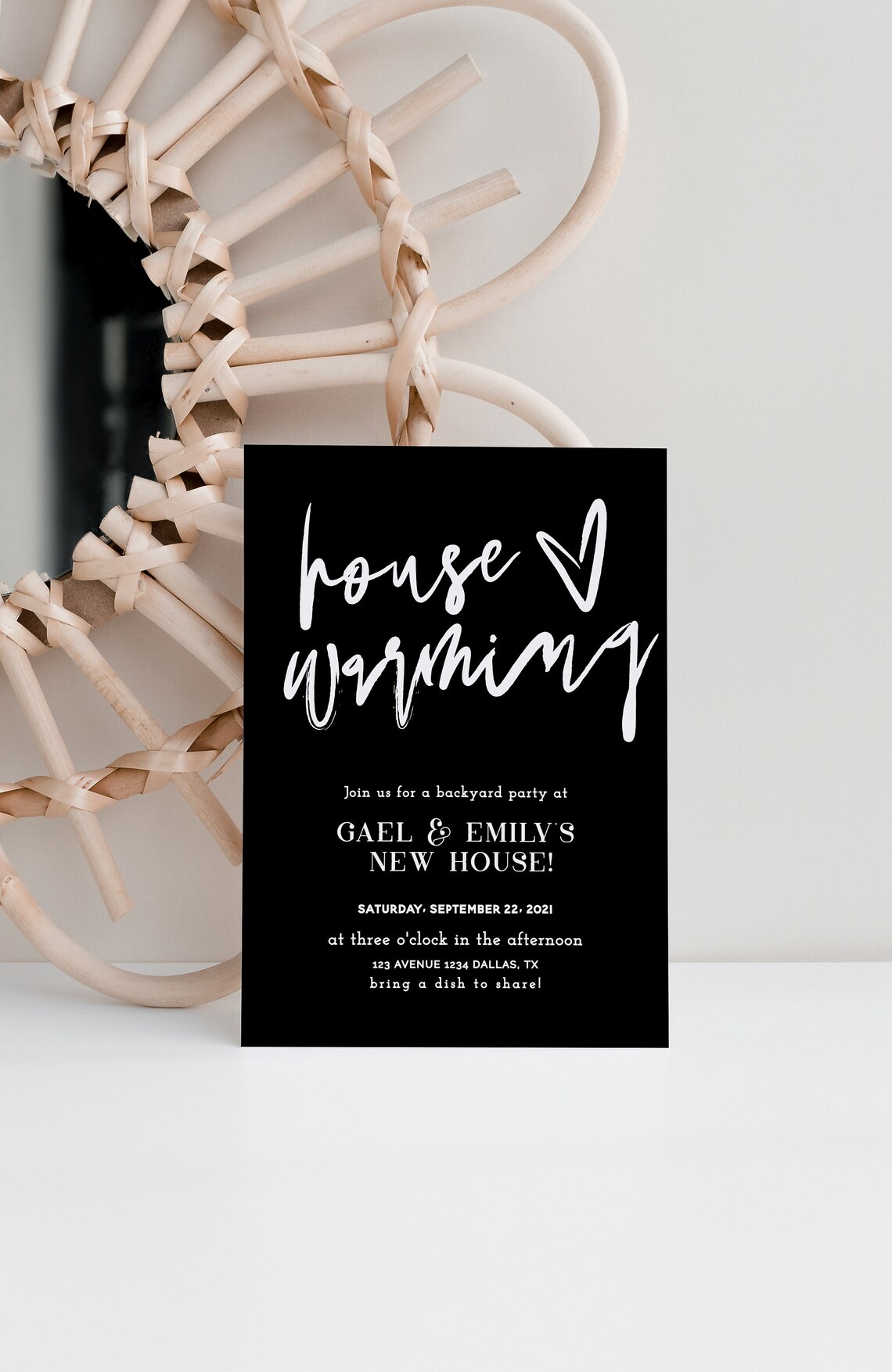 Housewarming Invitation Template Modern Housewarming Party - Etsy