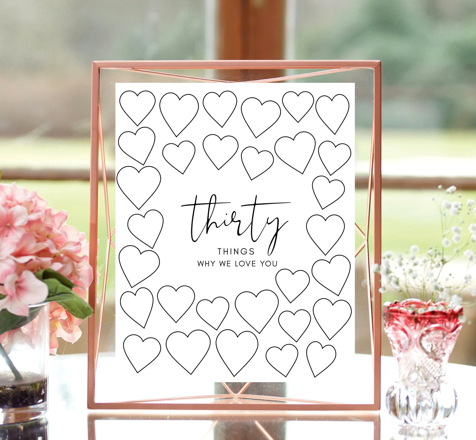 Thirty Reasons We Love You, 30 Things We Love About You, Men's 30th ...
