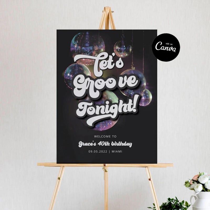 70s Theme Welcome Signs - Etsy