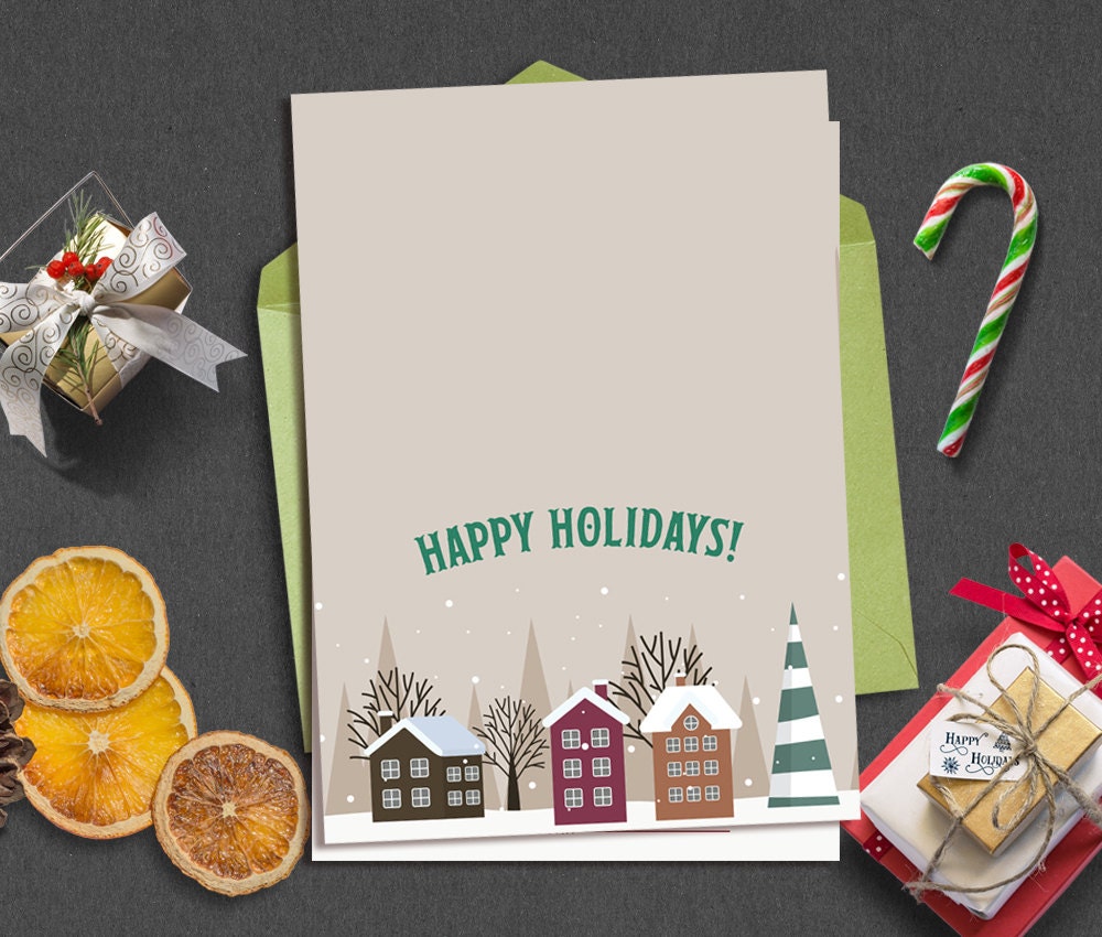 Moving Announcement Christmas Moving Card New Home - Etsy