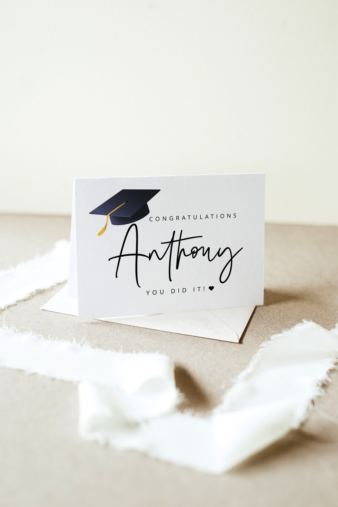 Graduation Congratulations Card Template, Congrats Graduation Card ...