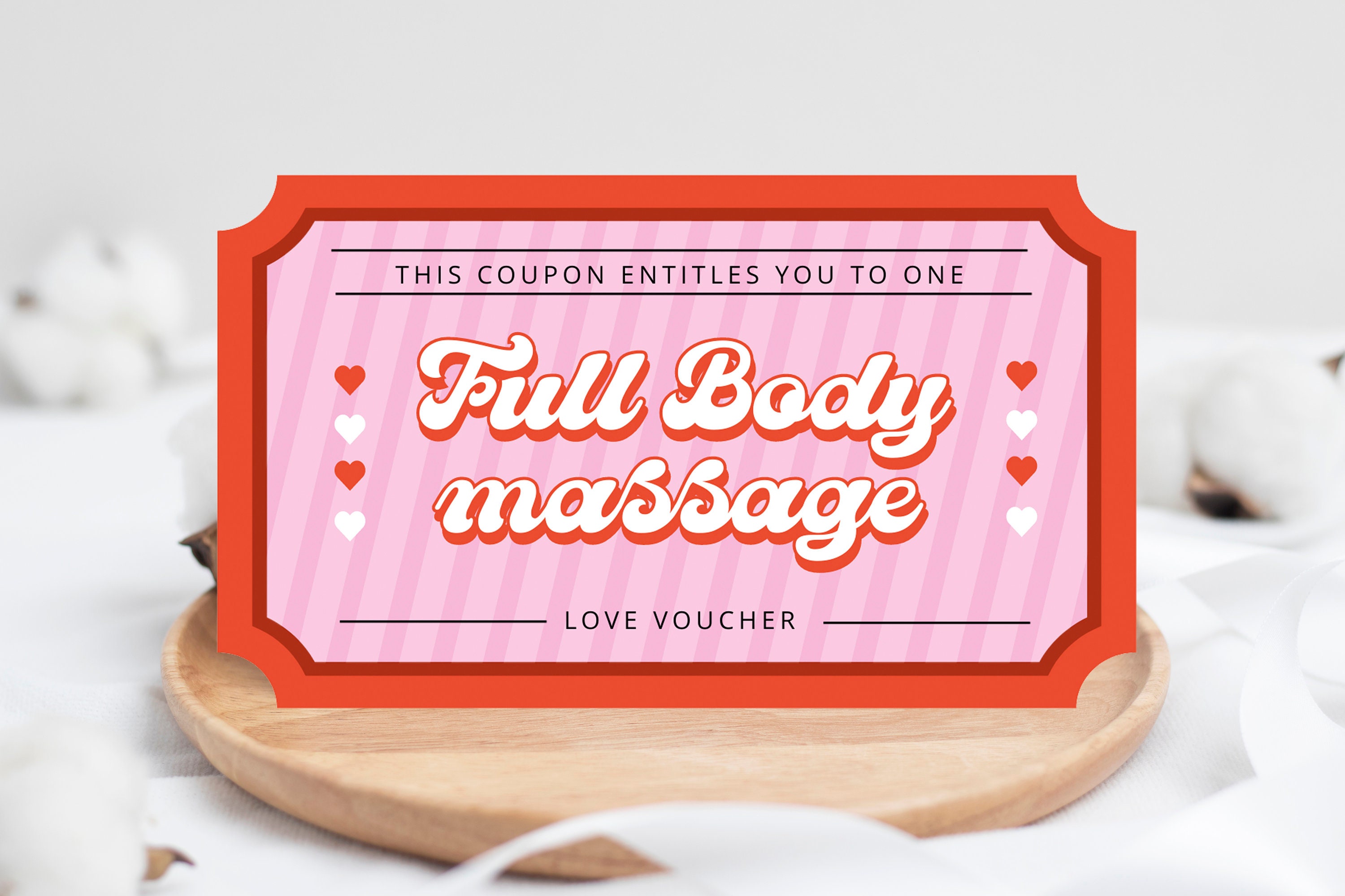 Editable Retro Love Coupon Template Printable Love Voucher - Etsy