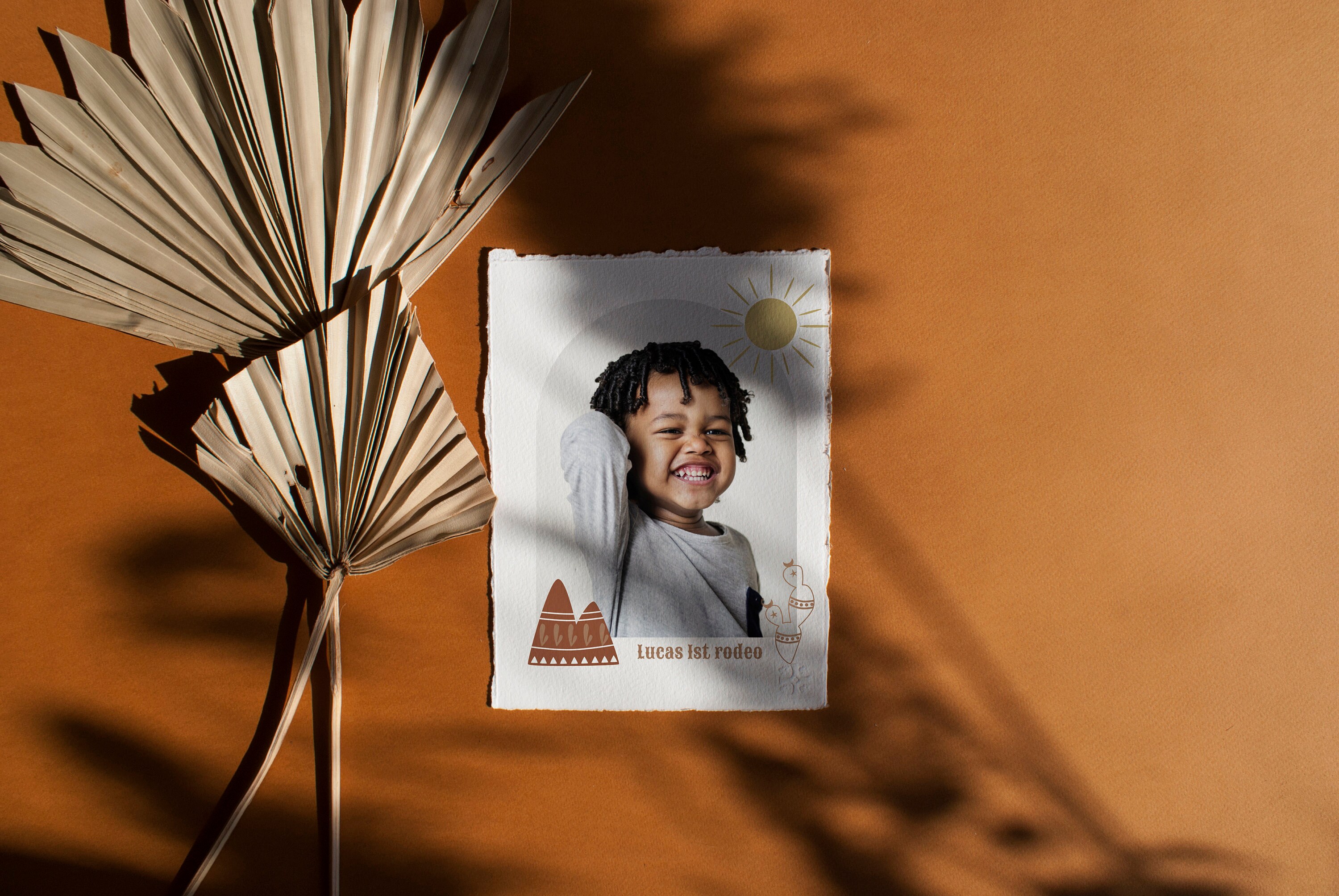 THEO First Rodeo Birthday Invitation Boy Cowboy Birthday - Etsy