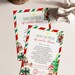 Editable First Time Elf Arrival Letter Return Letter Christmas Elf I'm ...