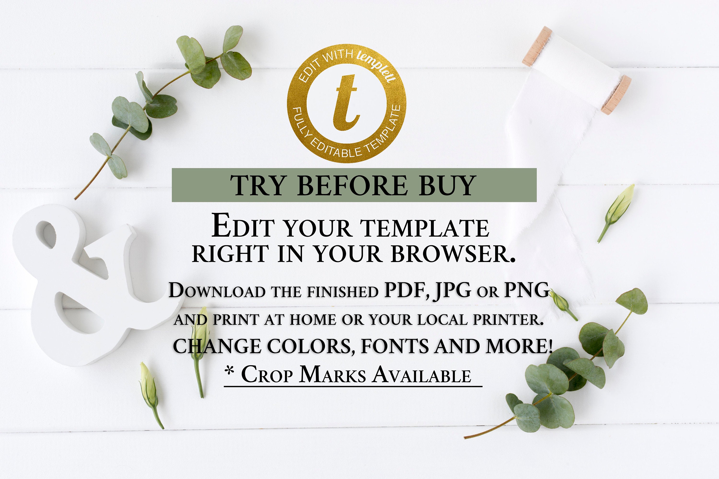 Wedding Website Card Insert Template Editable Website Card - Etsy