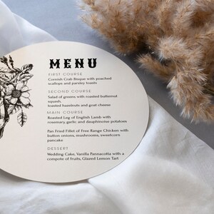 Skull Gothic Menu Editable Template, Let's Eat Halloween Menu, Gothic ...