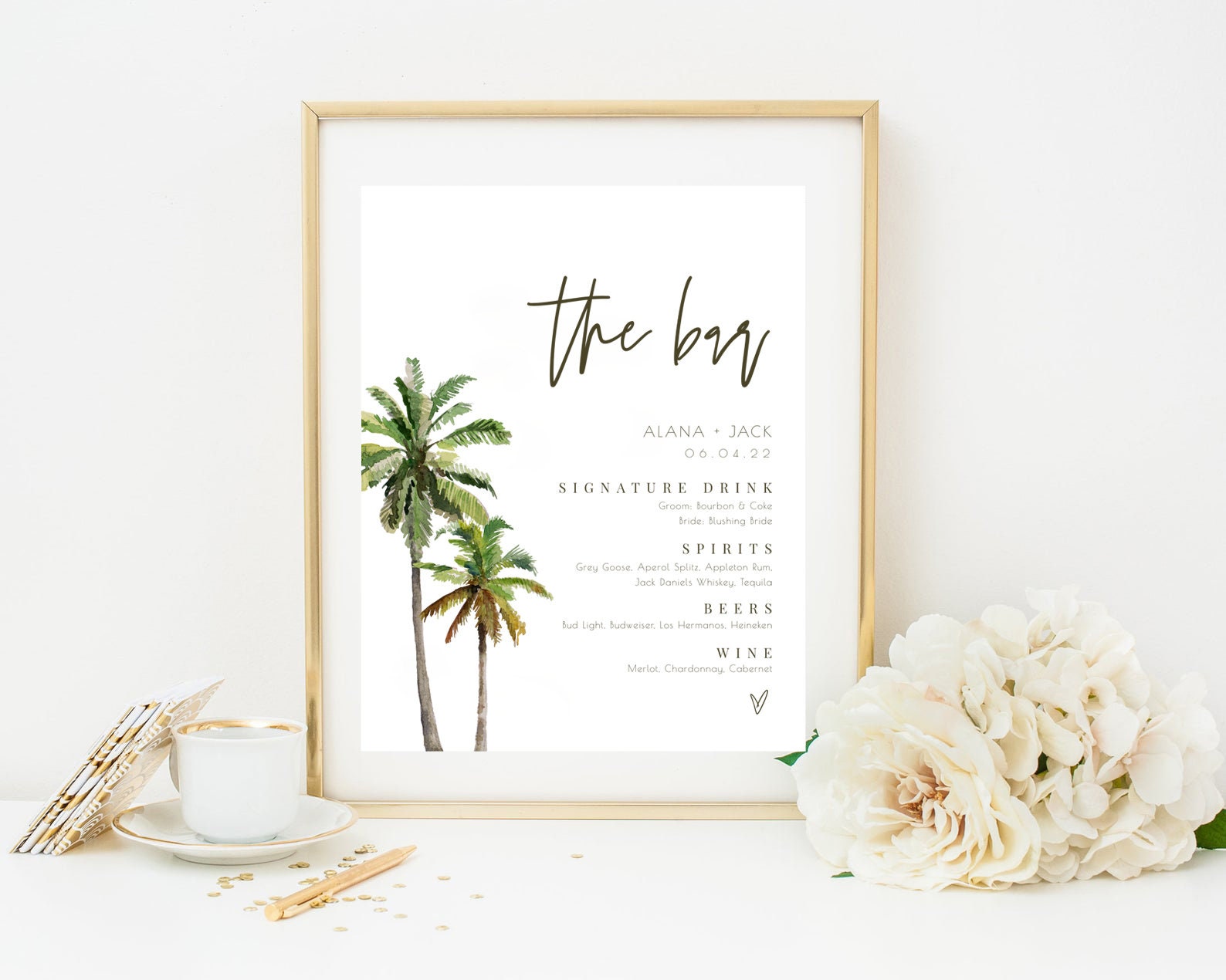 Clairo Tropical Bar Menu Tropical Bar Menu Sign Bar Menu - Etsy