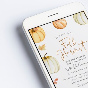 Fall Harvest Invitation, Fall Community Celebration, Fall Church ...