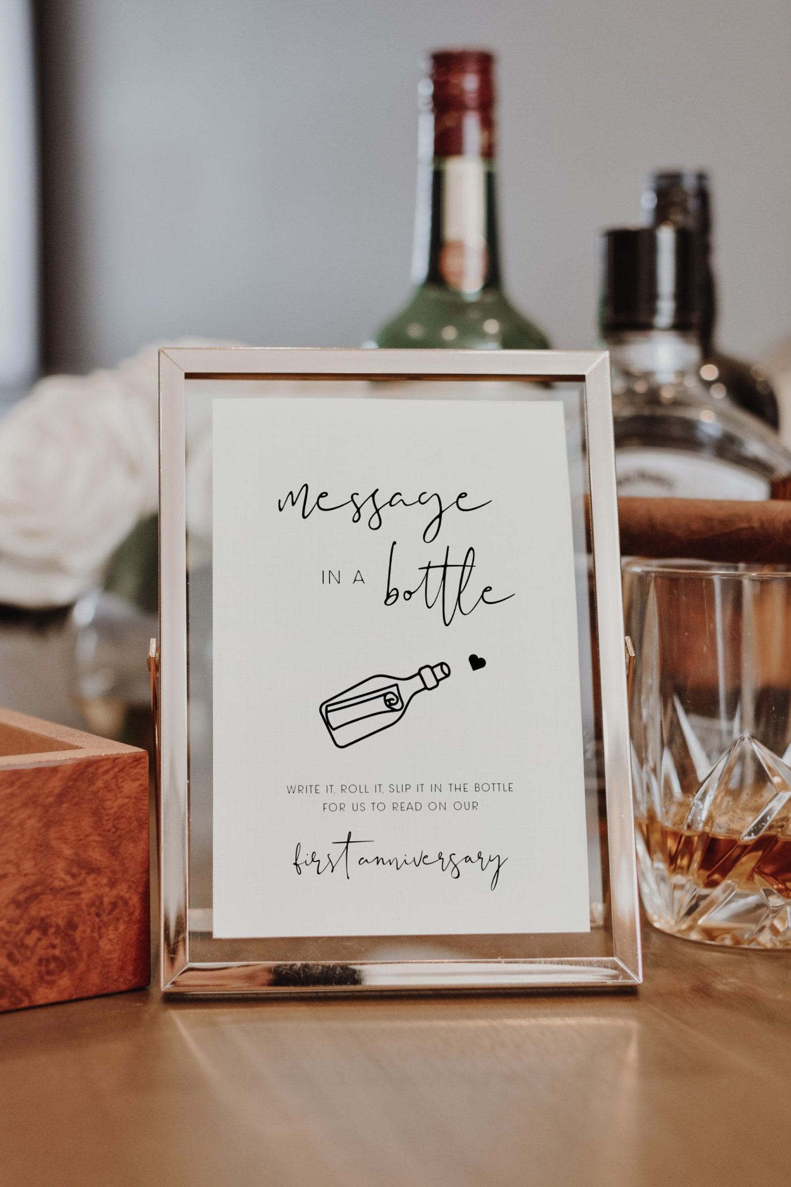 CIARA | Message in A Bottle Sign, Message in a Bottle Bridal Shower ...