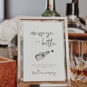 CIARA | Message in A Bottle Sign, Message in a Bottle Bridal Shower ...