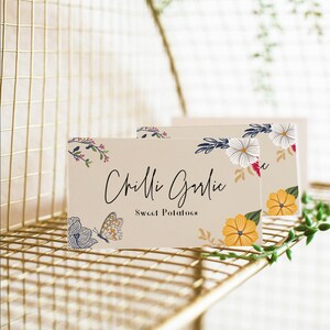 EVA | Wildflower 1st Birthday Bundle Template Printable, Boho Floral ...