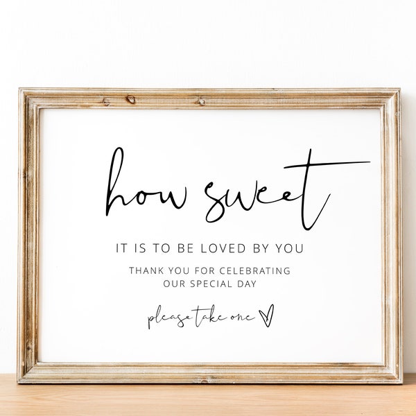 Love is Sweet Wood Sign - Etsy