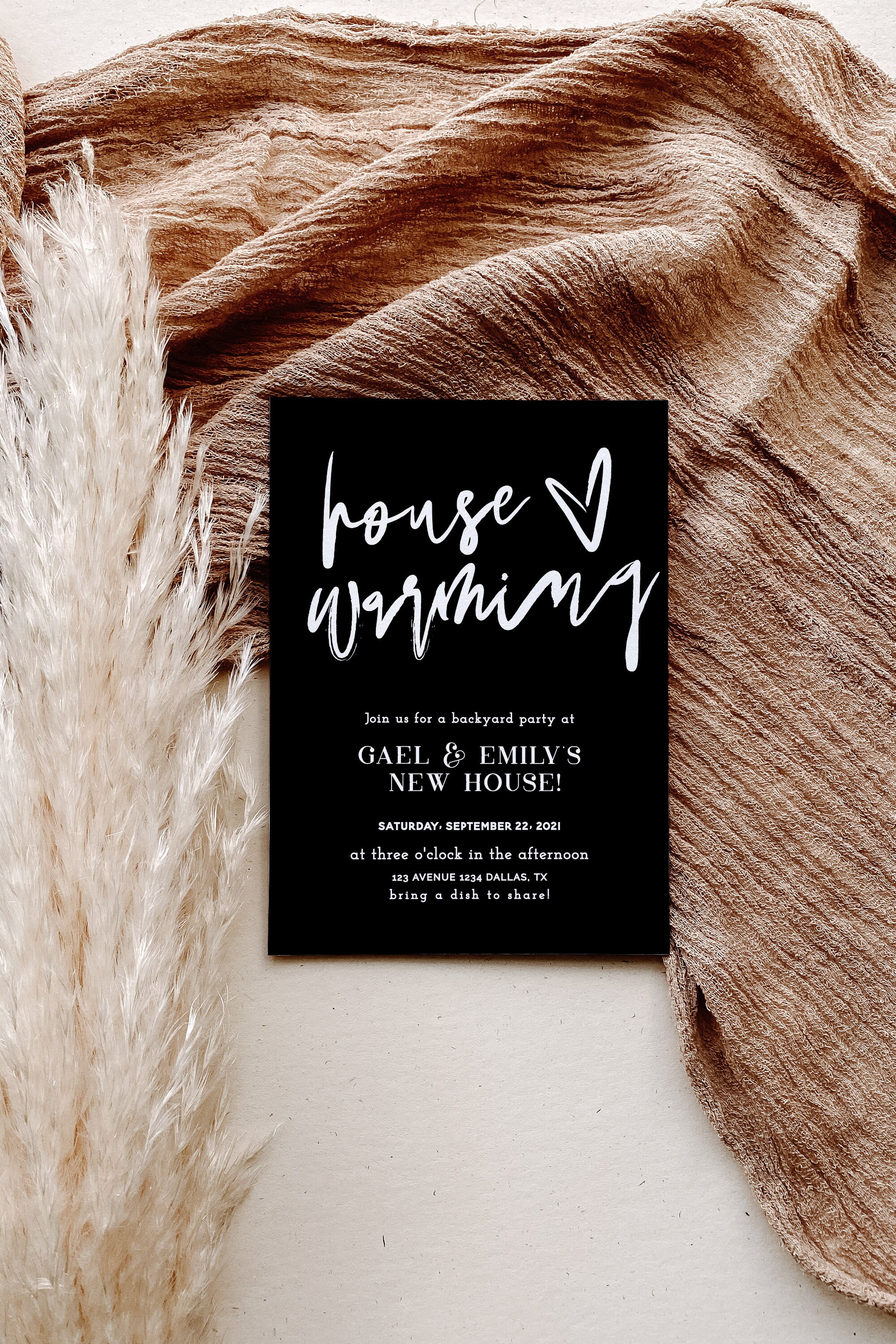 Housewarming Invitation Template Modern Housewarming Party - Etsy