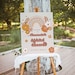 Groovy Welcome Sign Template, Retro 70s Bridal Shower Welcome Sign ...