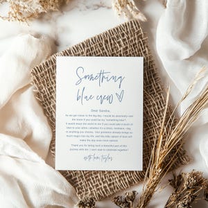 Something Blue Crew Proposal, Will You Be My Something Blue Card ...