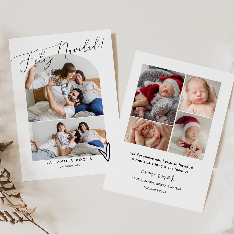 Spanish Holiday Card - Etsy