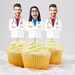 Doctor Cupcake Topper Printable, Nurse Cupcake Topper Printable With ...