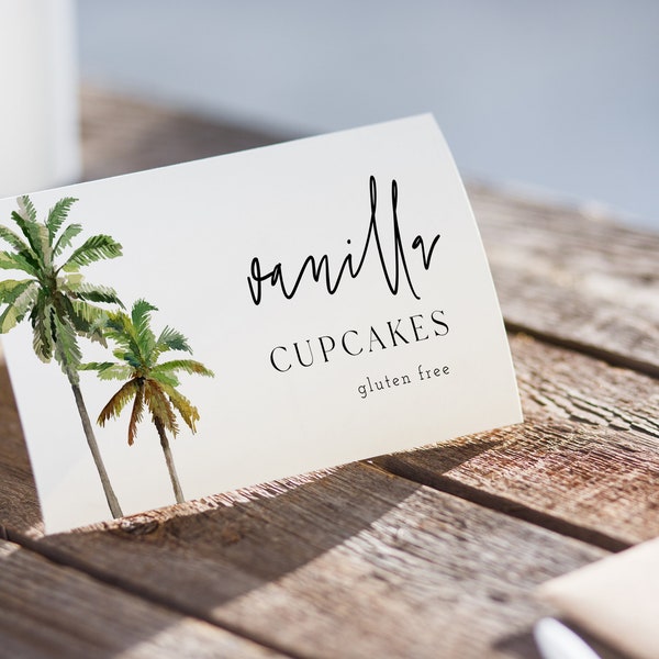 Beach Food Labels - Etsy