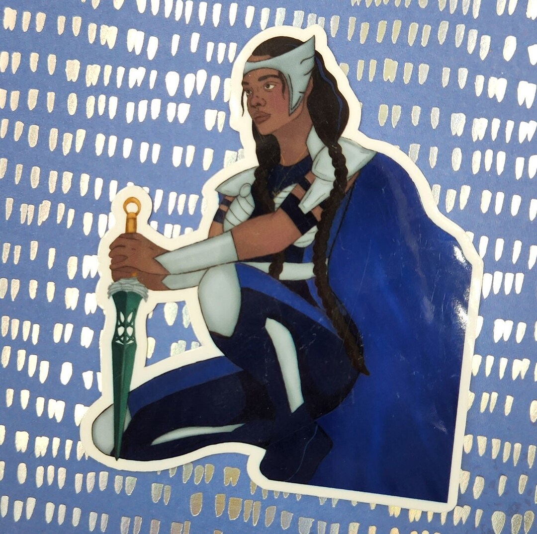 King Valkyrie Sticker Vinyl Sticker - Etsy