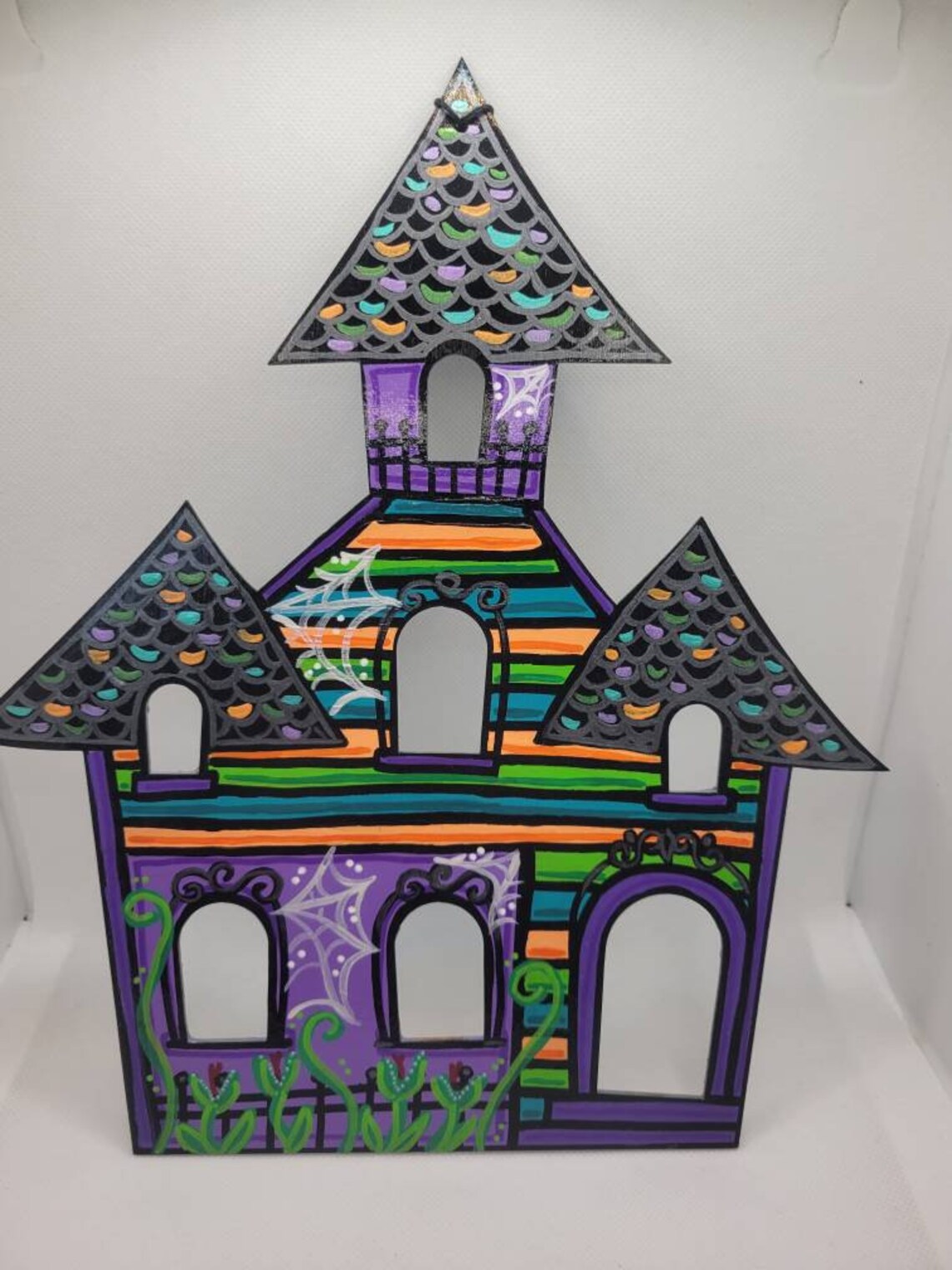 Haunted House Style 2 - Etsy