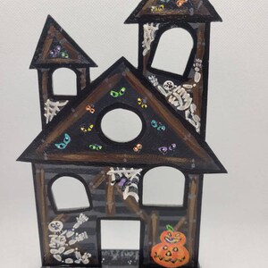 Haunted House Panel Stand Up - Etsy